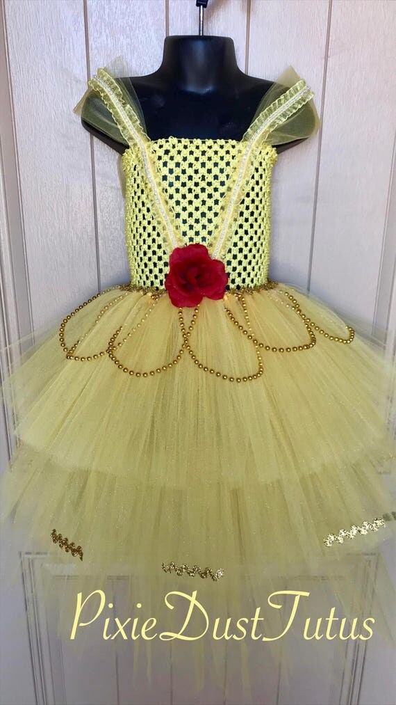 Beauty and the Beast Belle tutu dress