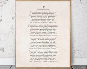 If rudyard kipling | Etsy