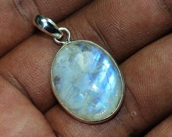Moonstone pendant | Etsy