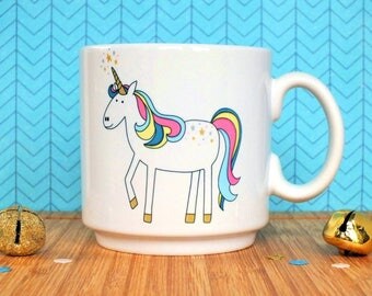 Unicorn mug | Etsy