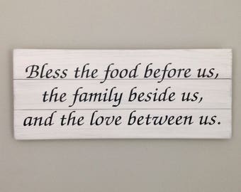 Bless the food | Etsy