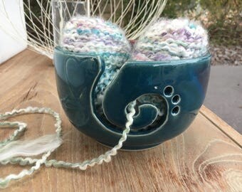 Unique yarn bowl | Etsy