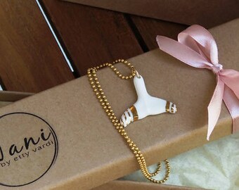 Porcelain jewelry | Etsy