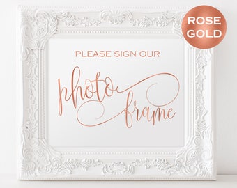 Sign our photo frame | Etsy