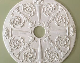 Ceiling medallion | Etsy