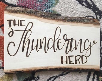 Wood burned sign | Etsy