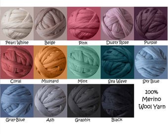 Jumbo yarn | Etsy