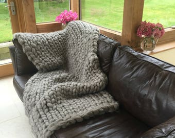 Chunky throw | Etsy