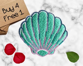 Seashell patches | Etsy