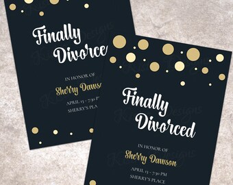 Divorce party | Etsy