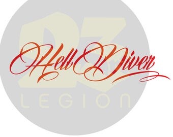 Custom decals stencils buttons mugs and more by 23rdlegion on Etsy