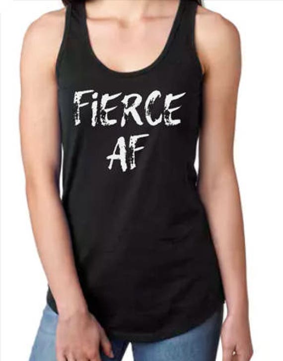 Fierce AF Racerback Tank