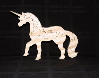 Unicorn puzzle | Etsy