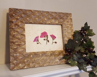 Pressed flower frame | Etsy