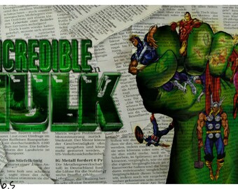 Hulk poster | Etsy