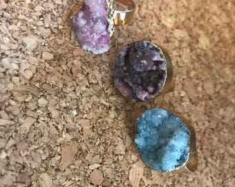 Natural stone ring | Etsy