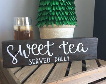 Sweet tea sign | Etsy