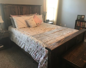 Farmhouse bed | Etsy