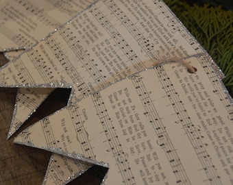 Sheet music banner | Etsy