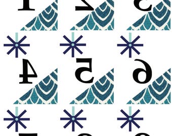 Cut out numbers | Etsy