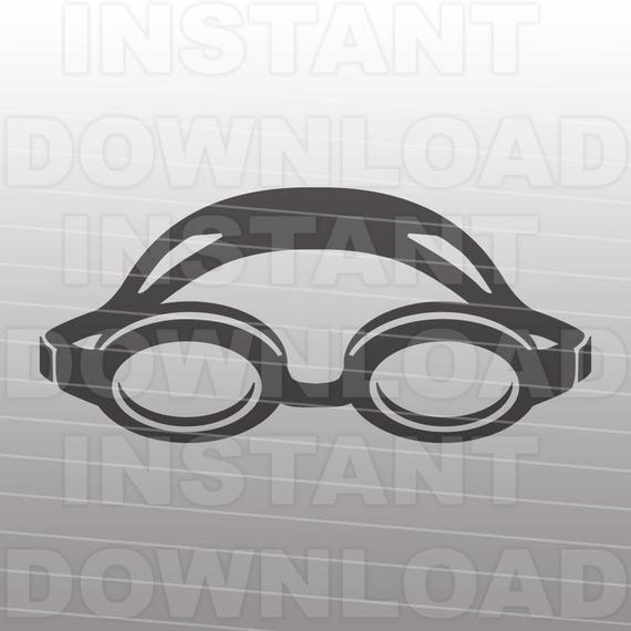Swimming Goggles SVG FileSwim Goggles svgPool SVG