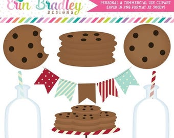 Milk and Cookies Printable Card Kit Printable Milk and