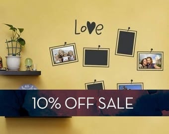 Picture frame decal | Etsy