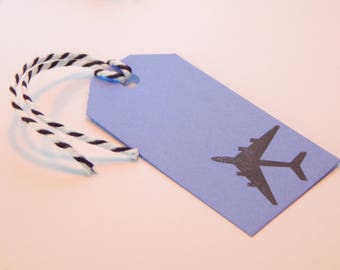 Airplane place card | Etsy