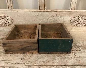 Rustic wood box | Etsy