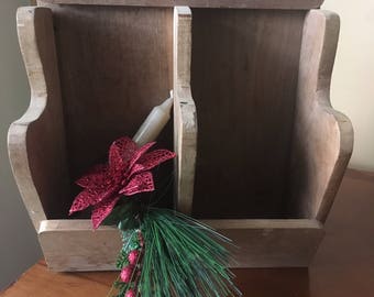 Primitive candle box | Etsy