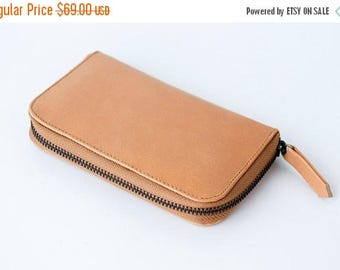 Zip around wallet | Etsy