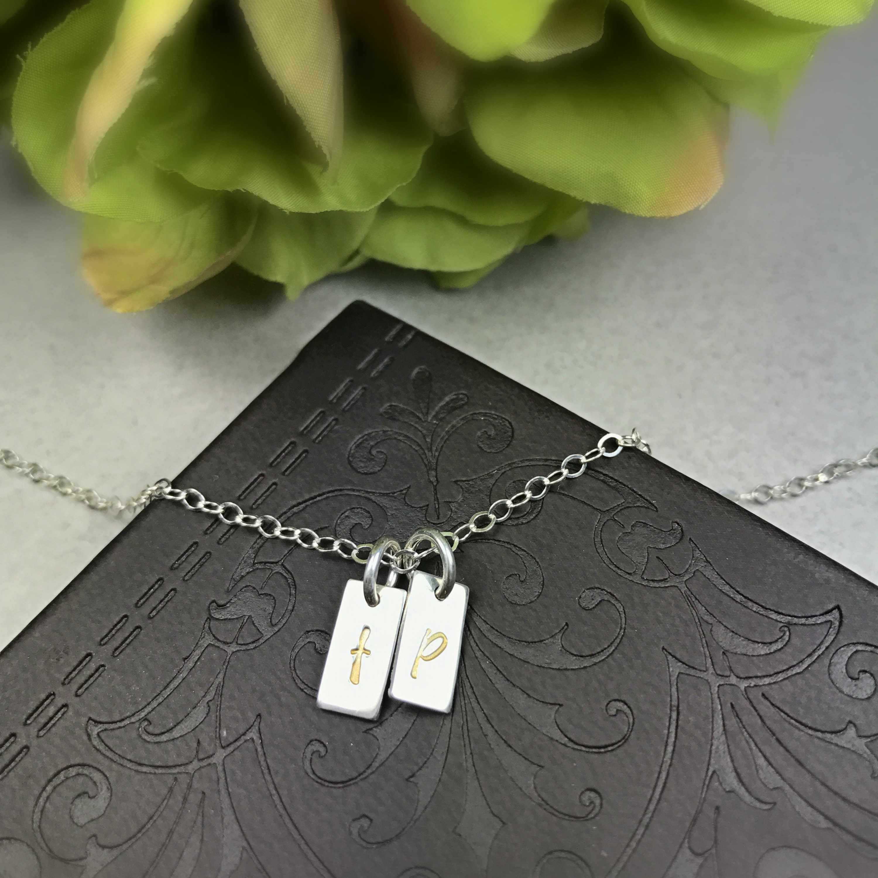 Handcrafted Jewelry Minimal and Personalized by LayeredandLoved