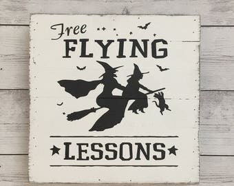 Halloween wood sign | Etsy