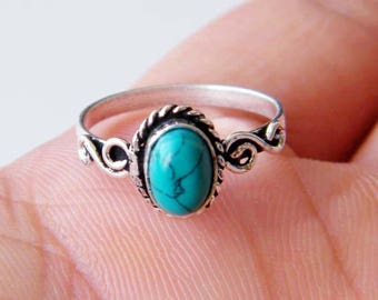 Turquoise ring | Etsy