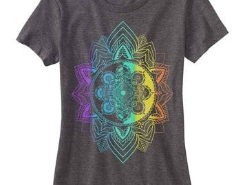 Mandala t shirt | Etsy