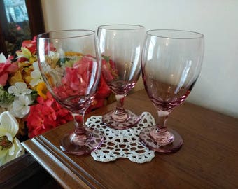 Pink goblets | Etsy
