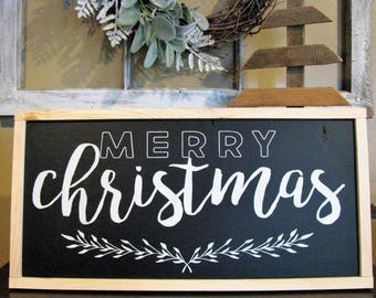 Christmas chalkboard | Etsy
