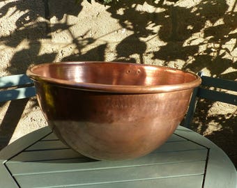 Copper mixing bowls | Etsy