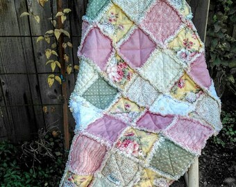 Baby rag quilt | Etsy