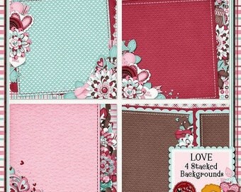 Valentine Digital Scrapbook Kit