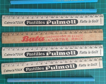 Vintage wooden ruler | Etsy