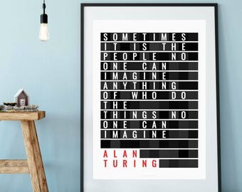 Computer Geek Wall Art Poster Set of 4 No.1 Computer Room