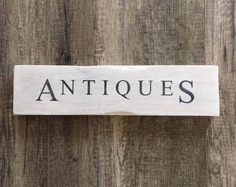 Antiques sign | Etsy