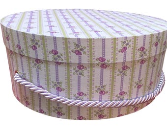 Decorative hat box | Etsy