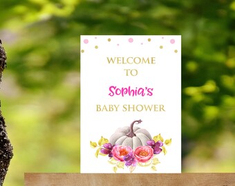 Fall welcome sign | Etsy