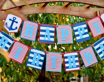 Nautical banner | Etsy