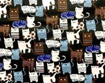 Kitten fabric | Etsy