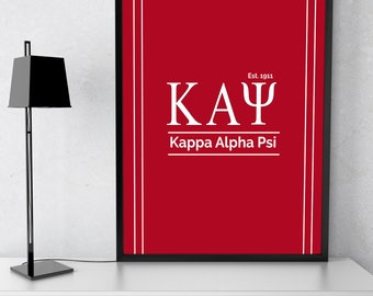 Kappa alpha psi | Etsy
