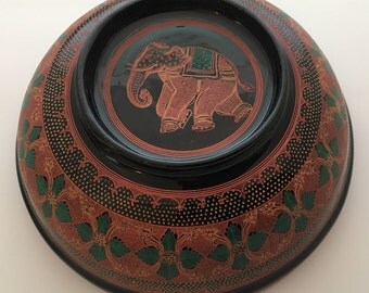 Burmese lacquerware | Etsy