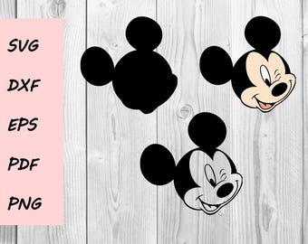Mickey mouse svg | Etsy